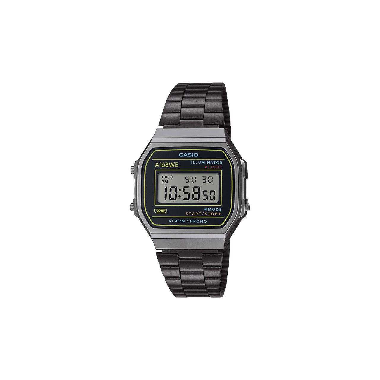 Casio Digital Vintage Steel Step Counter Watch - ABL100WE-1B – Jamies ...